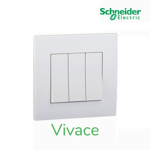 SCHNEIDER Vivace White Series Switches Socket (1G/2G/3G/4G/13A/15A ...
