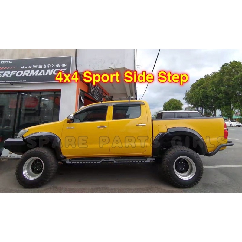 🇹🇭Eagle 4x4 Off Road Sport Side Step Iron Besi Hilux Vigo Revo Rocco ...