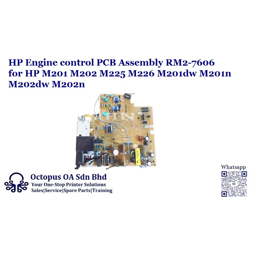 HP Engine control PCB Assembly RM2-7606 for HP M201 M202 M225 M226 ...