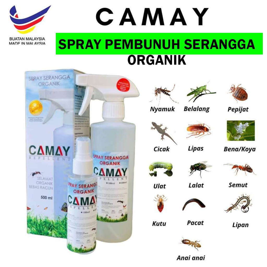 Spray Pembunuh Serangga Insect Repellent Spray Kutu Spray Pepijat Spray ...