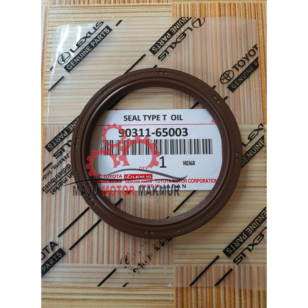 [Japan] Oil Seal Front Crankshaft Sil Crankshaft Front Axle Ker Toyota Innova Fortuner Hilux ...