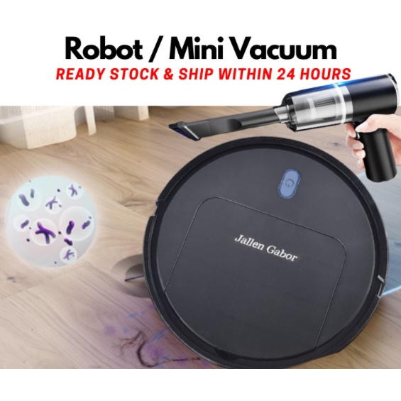Robot Vacuum Cleaner / Smart Mop and Vacuum / Robot Vakum / Jallen Gabor IS25 II | Shopee Malaysia