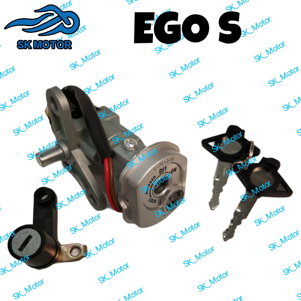 Yamaha EGOS / EGO S Ignition Main Switch / Full Set Switch / Key Set ...