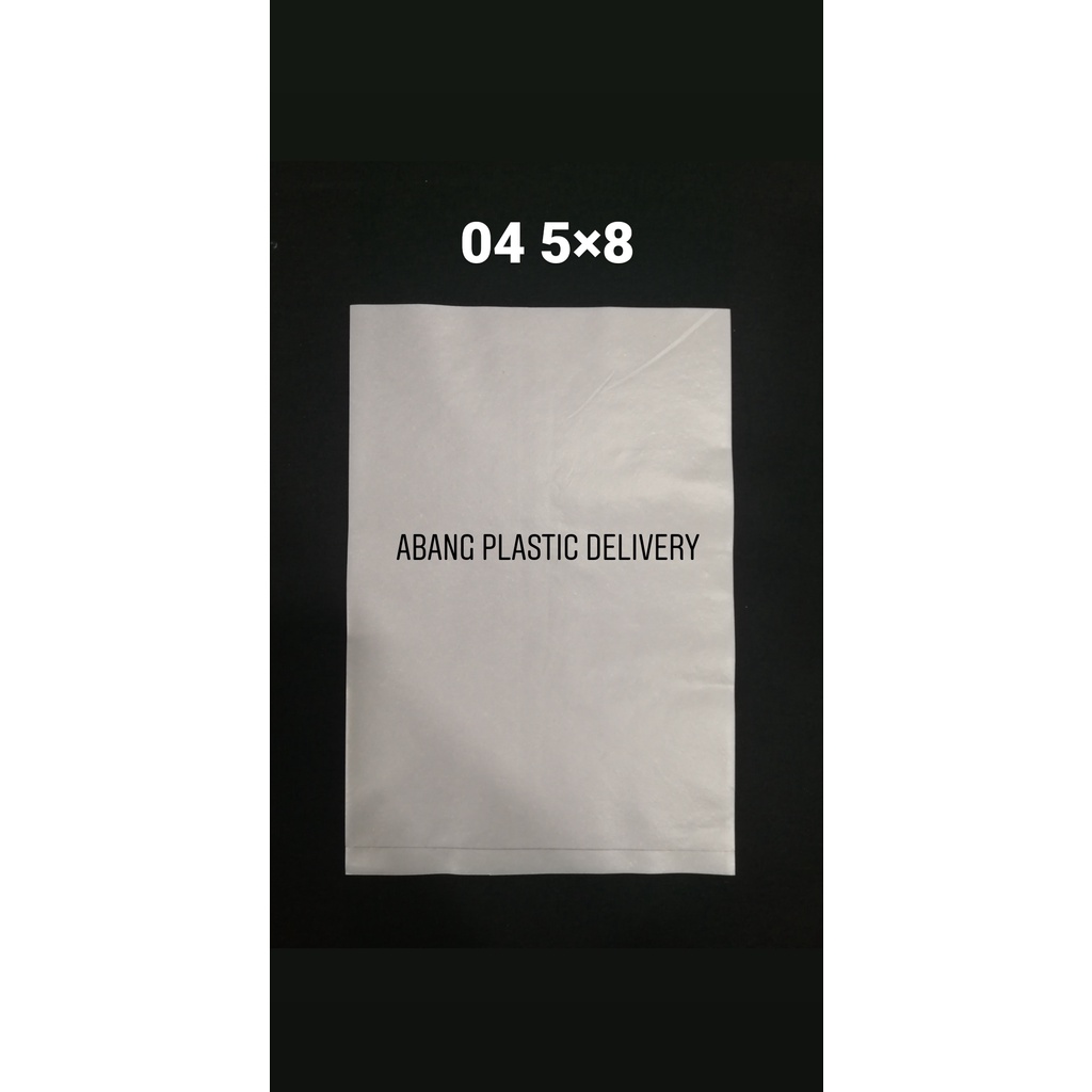 380g HM transparent plastic bag / plastik beg / plastik bungkus lauk ...
