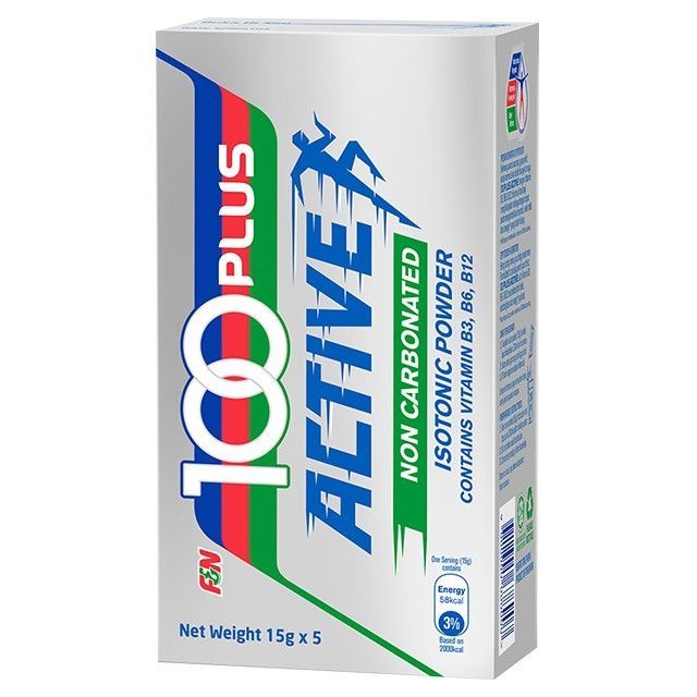 100plus active non carbonated isotonic powder 15g x 5 | Shopee Malaysia