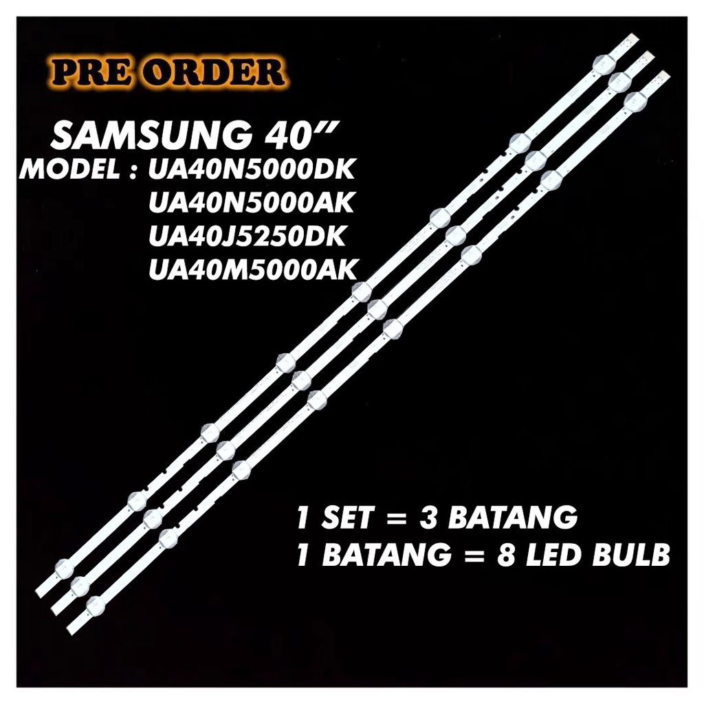 SAMSUNG 40" UA40J5200DK / UA40N5000K / UA40J5250DK / UA40M5000AK LED TV ...