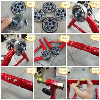 Paddock Stand Heavy Duty Racing Yamaha R25 v1 v2 R15 V3 mt15 mt25 ...