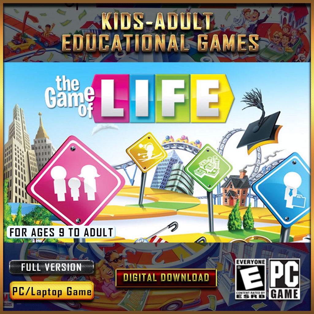 The Game of Life 1 & 2🔥Kids-Adult Educational Games [PC GAME]🔥[ DIGITAL DOWNLOAD]🔥Learning Games ...
