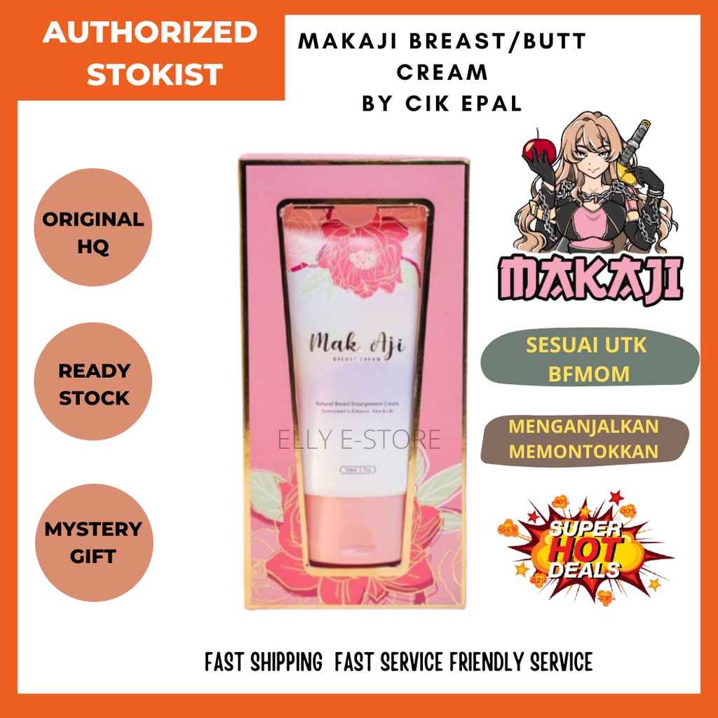 MAKAJI Breast Cream / MAK AJI by CIK EPAL MAKAJIHQ 2.0 | Shopee Malaysia