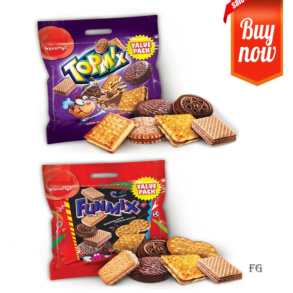 Munchy's Funmix / Topmix Assorted Biscuits 500g | Shopee Malaysia