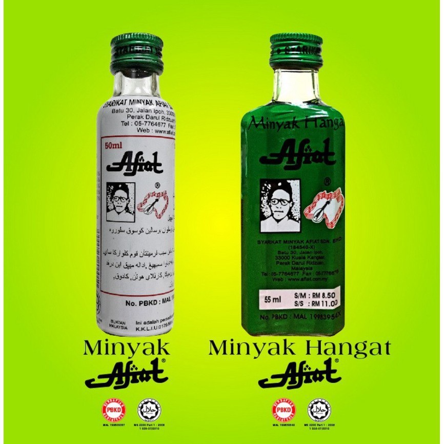 MINYAK AFIAT (50ml & 55ml) | Shopee Malaysia