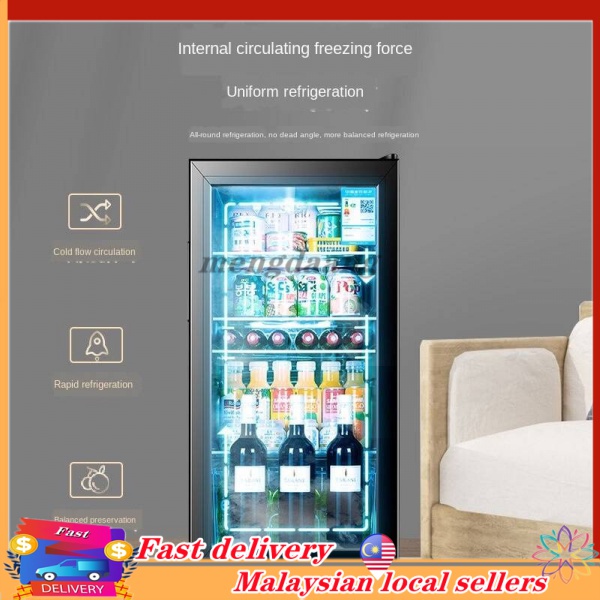 Ice Bar Household Living Room Small Living Room Single Door Transparent ...