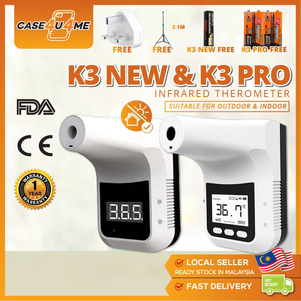 K3 NEW & K3 Pro & GP100 & K3 PLUS Thermometer Scanner | Shopee Malaysia