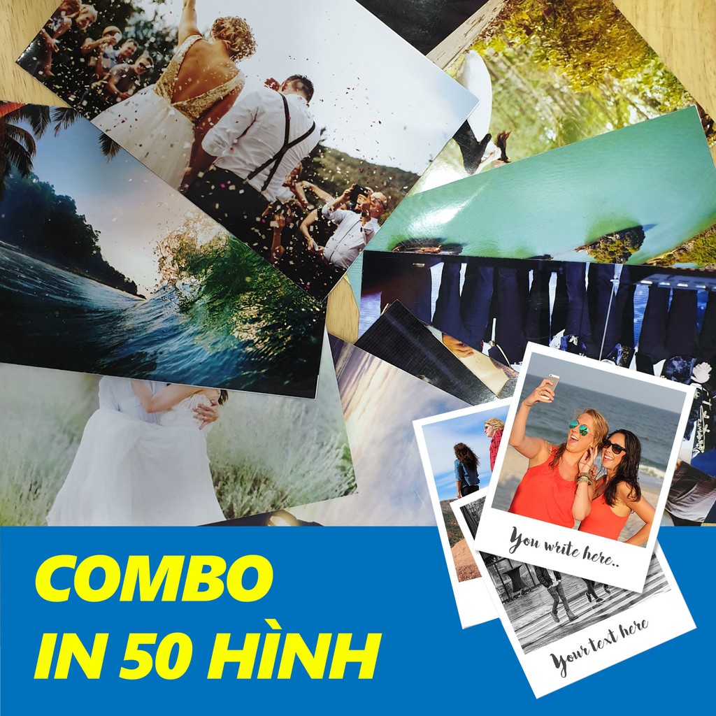 [COMBO Prints 50 photos of all sizes] Print photos, wash photos of ...