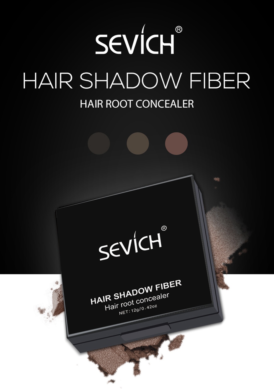 SEVICH Hair Shadow Powder Sweat Proof Hair Powder 12g | Shopee Malaysia