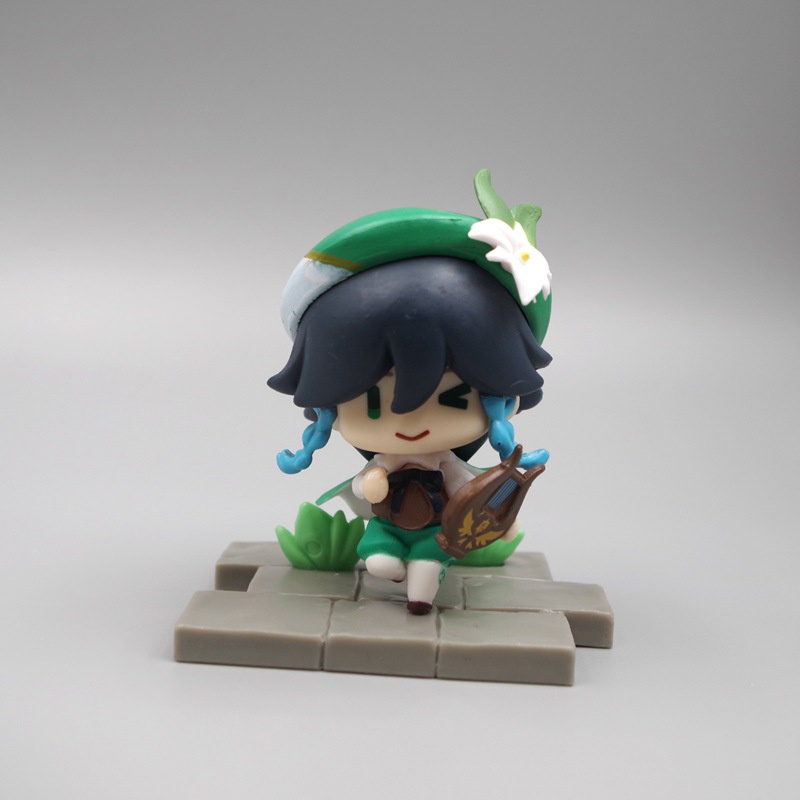 Genshin Impact Figure Mini Collection Klee Venti Kaeya Diluc Barbara ...