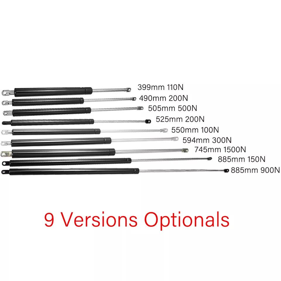 2pcs 399-600mm 100-1500N Car Gas Struts Bonnet Hood Trunk Tailgate ...