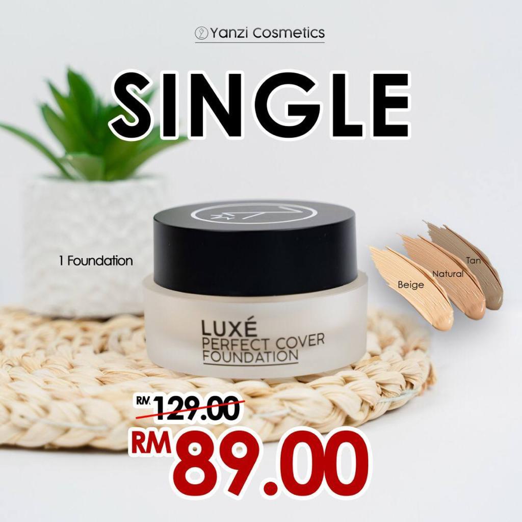 LUXE FOUNDATION FROM YANZI COSMATIC | Shopee Malaysia