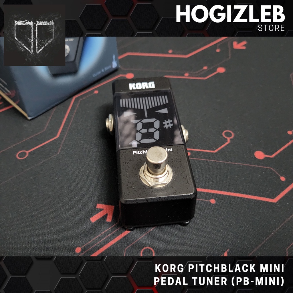 Korg Pitchblack Mini Pedal Tuner (PB-Mini) | Shopee Malaysia