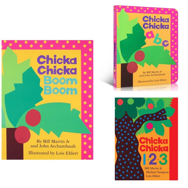 Chicka Chicka ABC/ Chicka Chicka Boom Boom/ Chicka Chicka 123 | Shopee ...