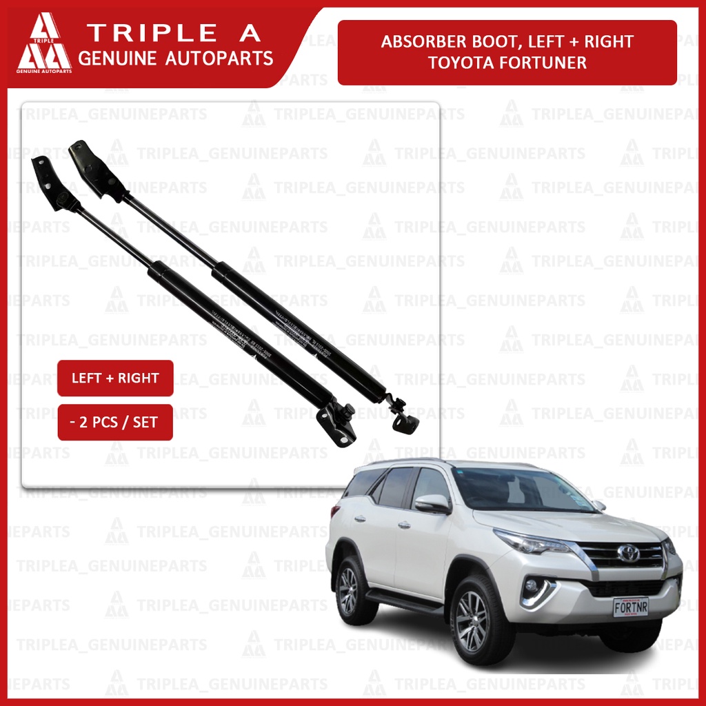 Toyota Fortuner 2005-2015 Rear Bonnet Damper Rear Boot Absorber Boot ...
