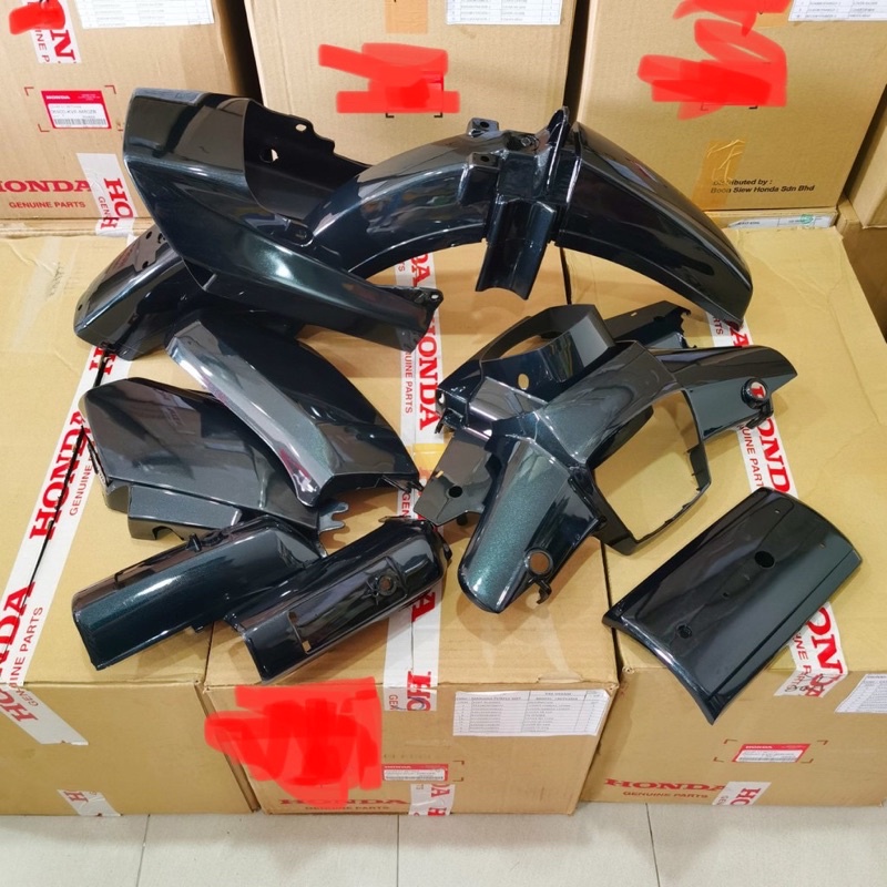 EX5 COVERSET COVER SET ORIGINAL HONDA 100% (KOTAK HONDA) FOR EX5 DREAM ...