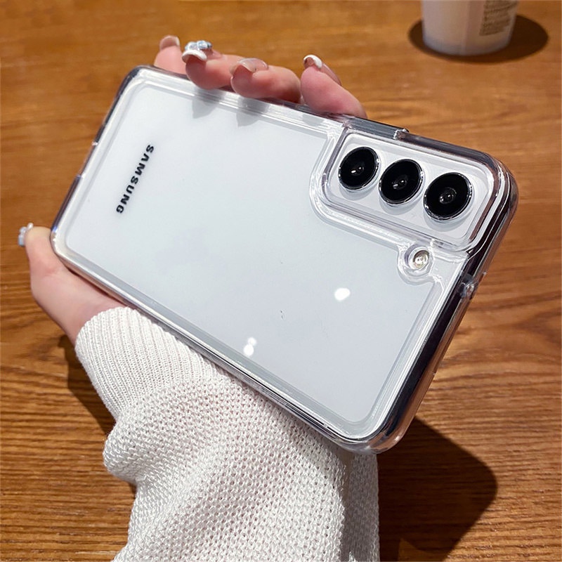 Case For Samsung S21 S22 Plus S22 Ultra S20 S21 FE 5G Luxury Shockproof ...