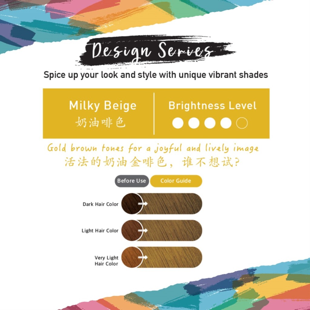 Spot discount Explosion LIESE Creamy Bubble Color Milky Beige | Shopee ...