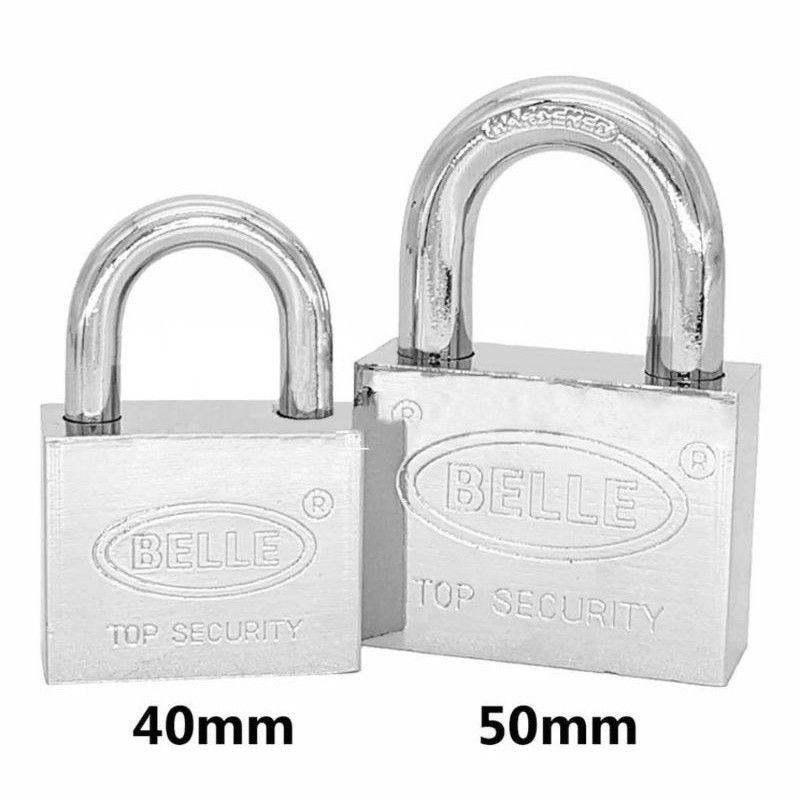 Belle padlock ( 40mm/50mm ) / Mangga kunci rumah | Shopee Malaysia