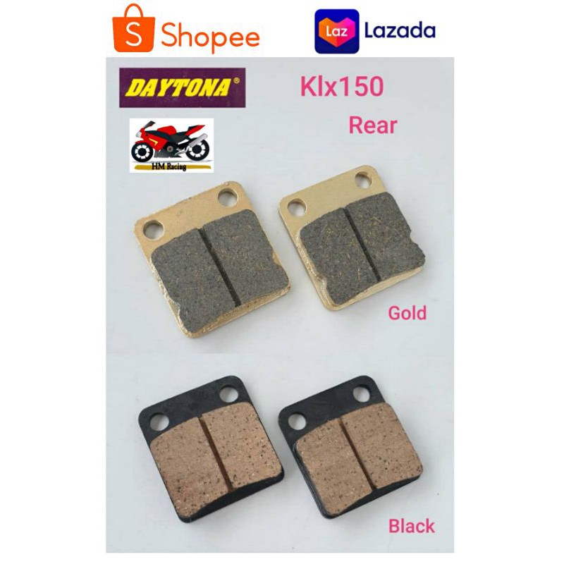 KAWASAKI KLX150 KLX 150 - REAR DISC BRAKE PAD DYTONA | Shopee Malaysia