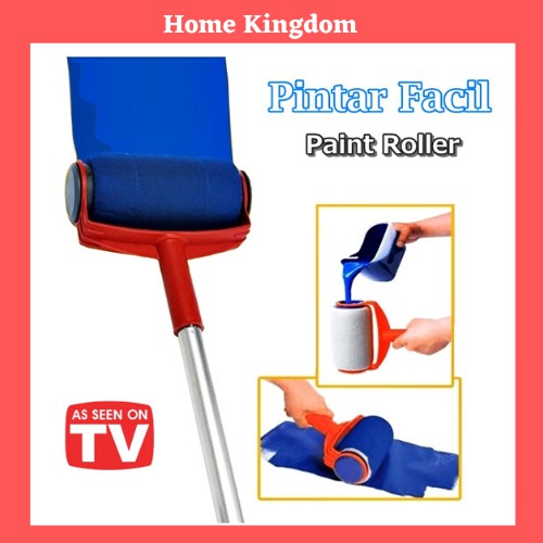 [READY STOCK] Pintar Facil Paint Roller Kit Wall Painting Brush Tools ...