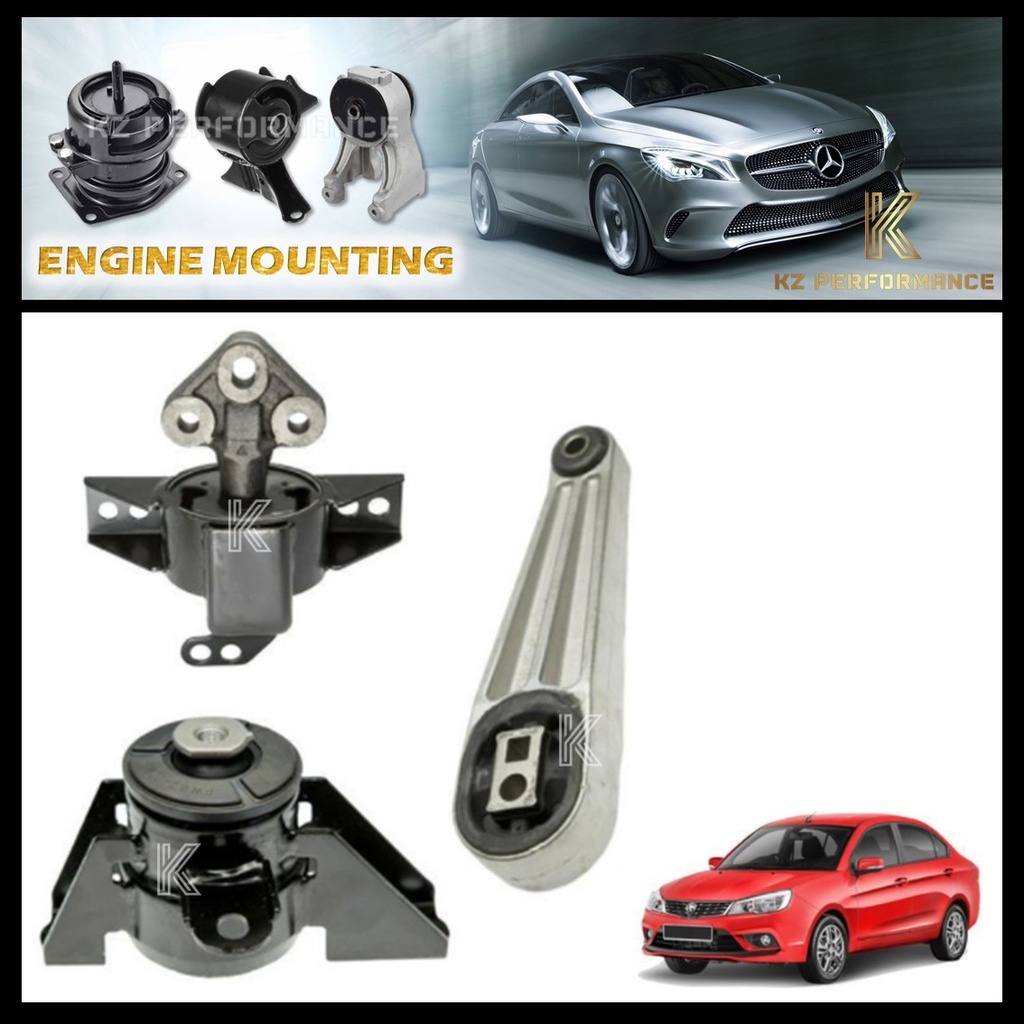PROTON SAGA VVT P2-13A AUTO MANUAL 2016-2020 / ENGINE MOUNTING SET ...