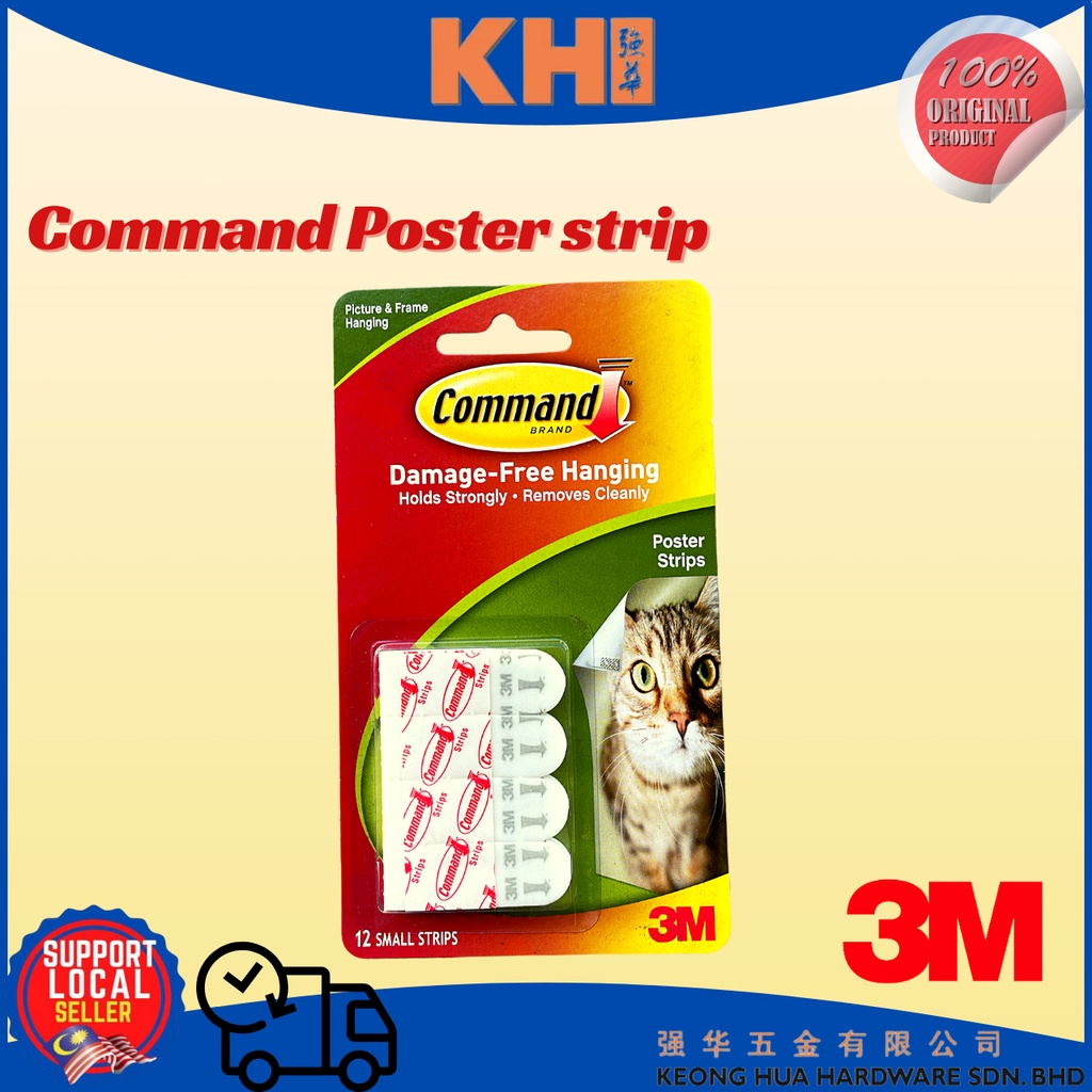 3M command poster strips | Shopee Malaysia
