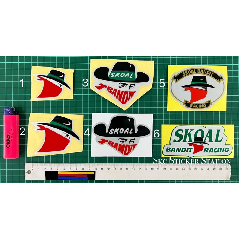 Skoal Bandit/ Skoal Bandit Racing Designs Sticker Cutting Overlapping # ...