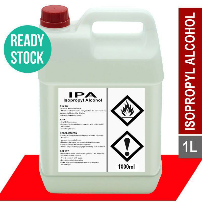 IPA isopropyl alcohol 99.9% | Shopee Malaysia