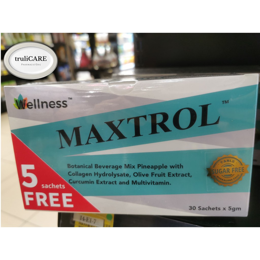 WELLNESS MAXTROL 5GM (30'S X 2 FOC 5'S) | Shopee Malaysia