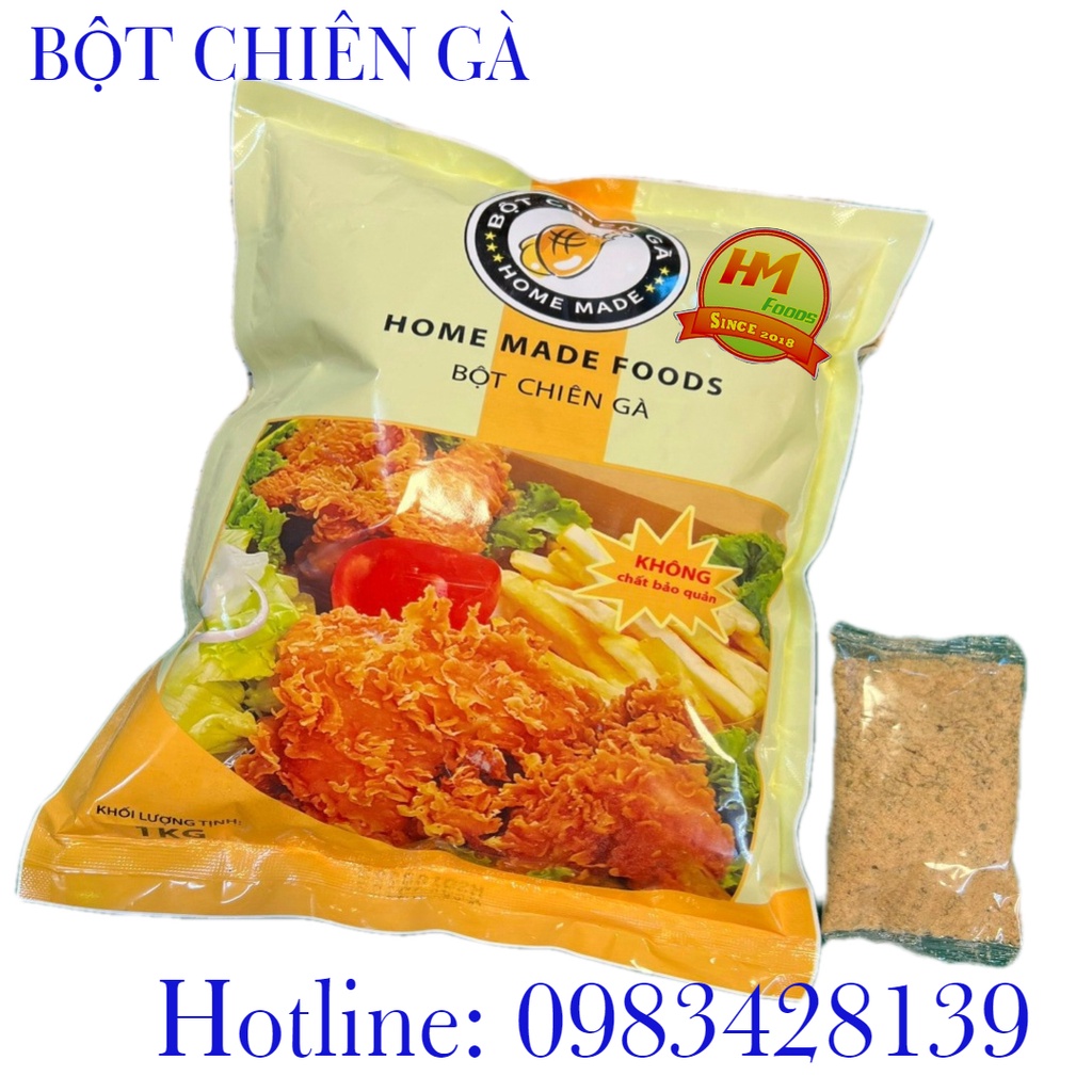 Hmfoods Chicken Flour, kfc Crispy Chicken Flour 1kg Pack | Shopee Malaysia