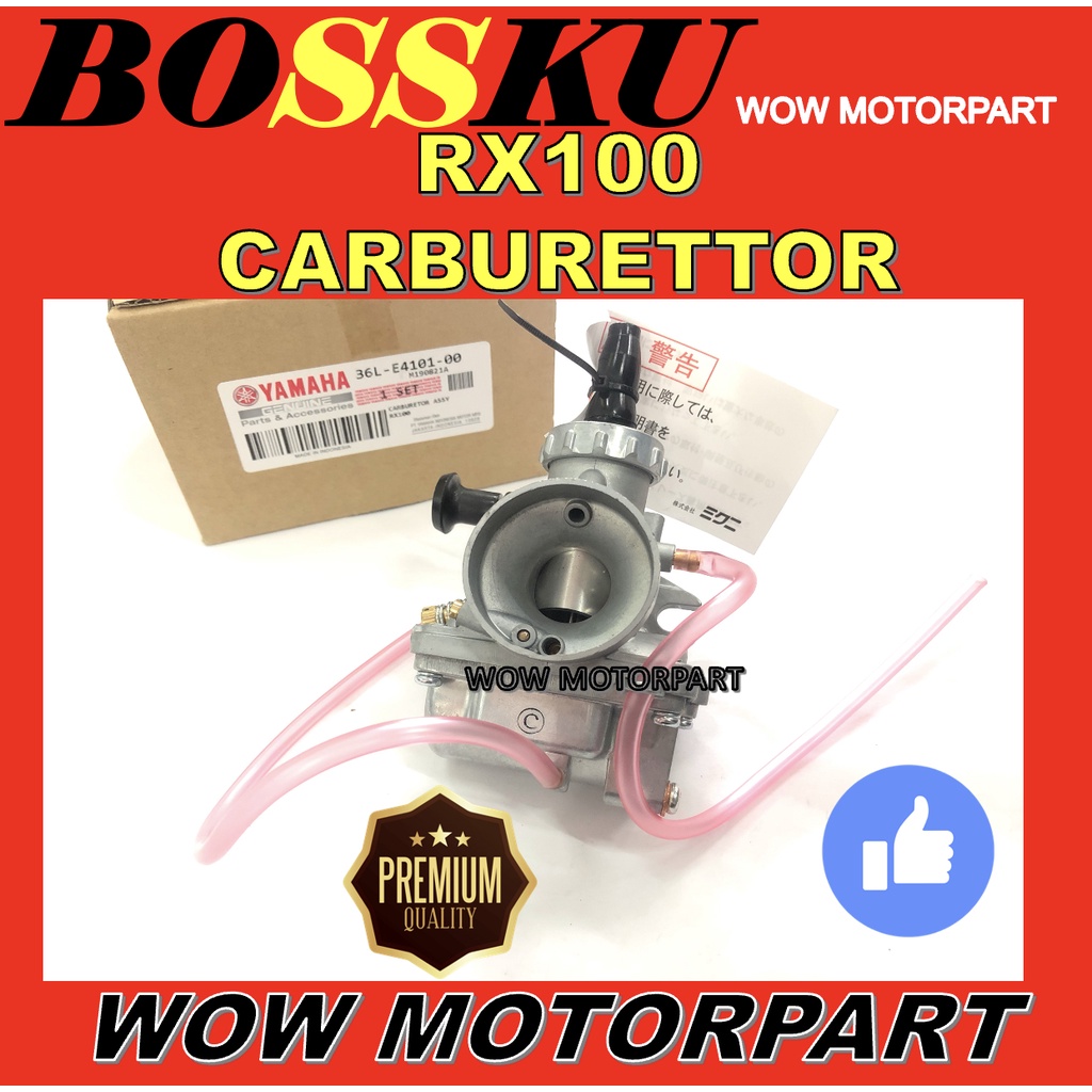 RX100 CARBURATOR ASSY RX100 CARB RX100 KARBETA YAMAHA RX100 KARBURETA ...