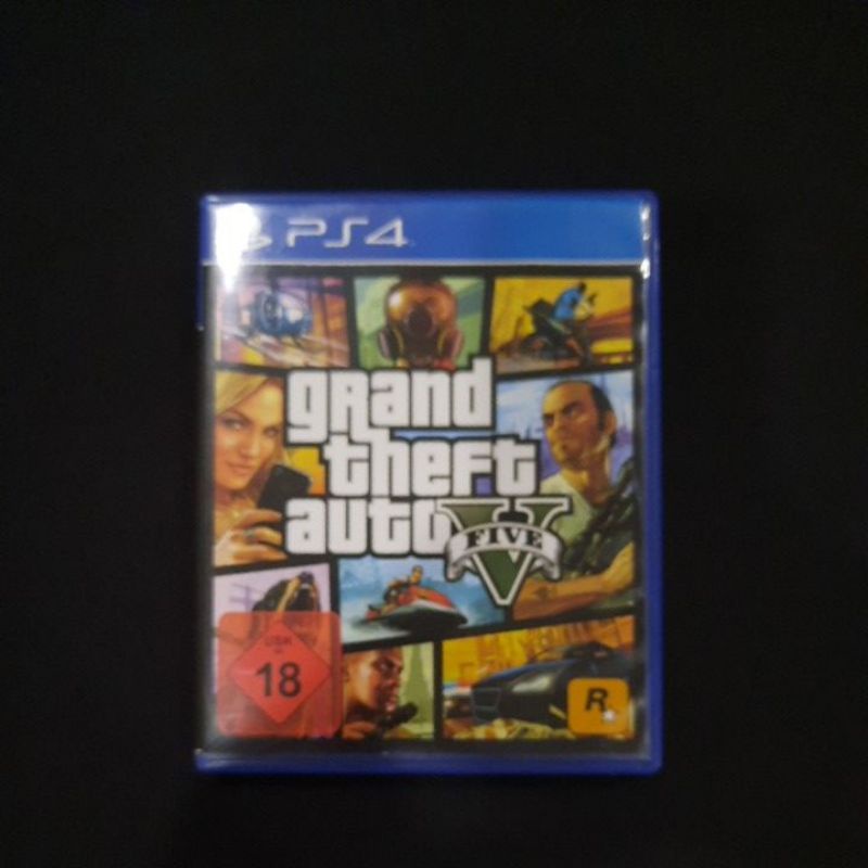 GTA 5 PS4 disc games | Shopee Malaysia