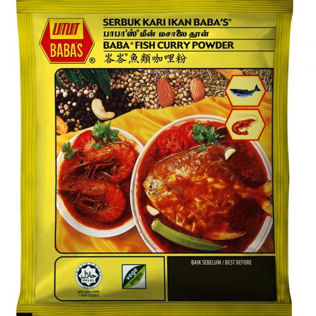 BABAS SERBUK KARI / POWDER 250G | Shopee Malaysia