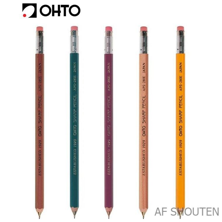 [ORIGINAL] OHTO SHARP Wooden Mechanical Pencil 0.5mm | Shopee Malaysia