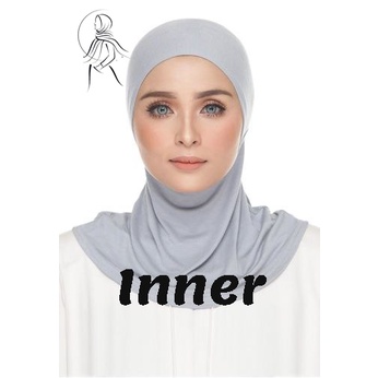 Inner Neck Tudung-Anak Tudung Ninja INNER NECK BERDAGU/ TIDAK BERDAGU ...