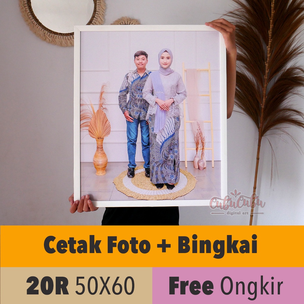Prewedding Decoration Package Photo Print Frame 20R 50x60 20Rs 50x70 ...