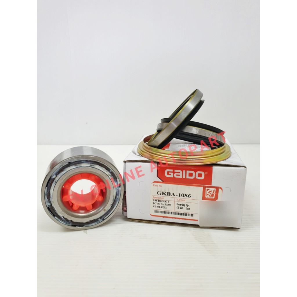 GAIDO - FRONT WHEEL BEARING KIT TOYOTA EE90, AE101, AE92, AE111 (GKBA-1086) | Shopee Malaysia