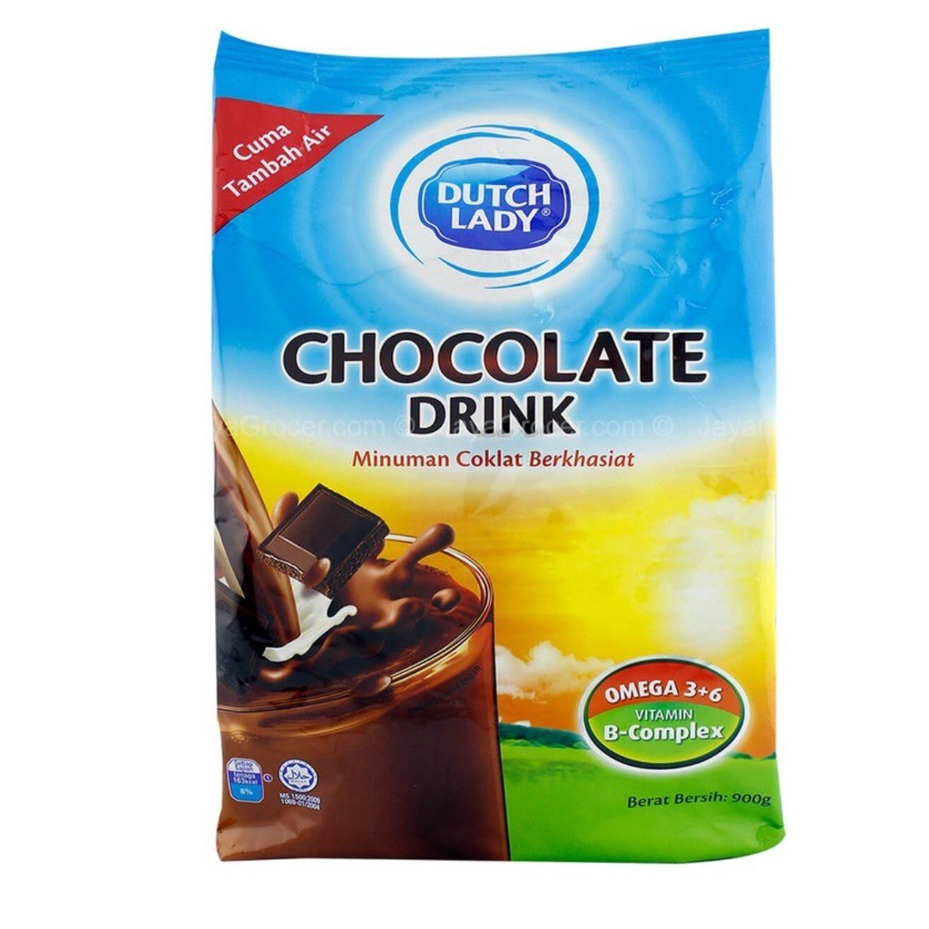 Dutch Lady Chocolate Drink (900g) | Shopee Malaysia