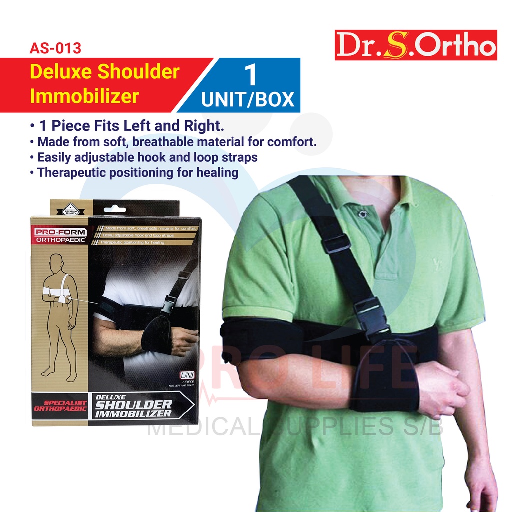 DR.S.Ortho Deluxe Shoulder Immobilizer (1unit/box) (AS-013) (Free size ...
