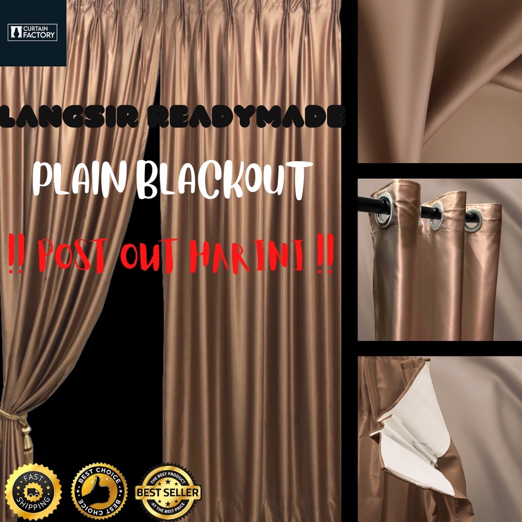 Gold - RIYANA LANGSIR READYMADE UNTUK TINGKAP, PINTU BILIK DAN SLIDING ...