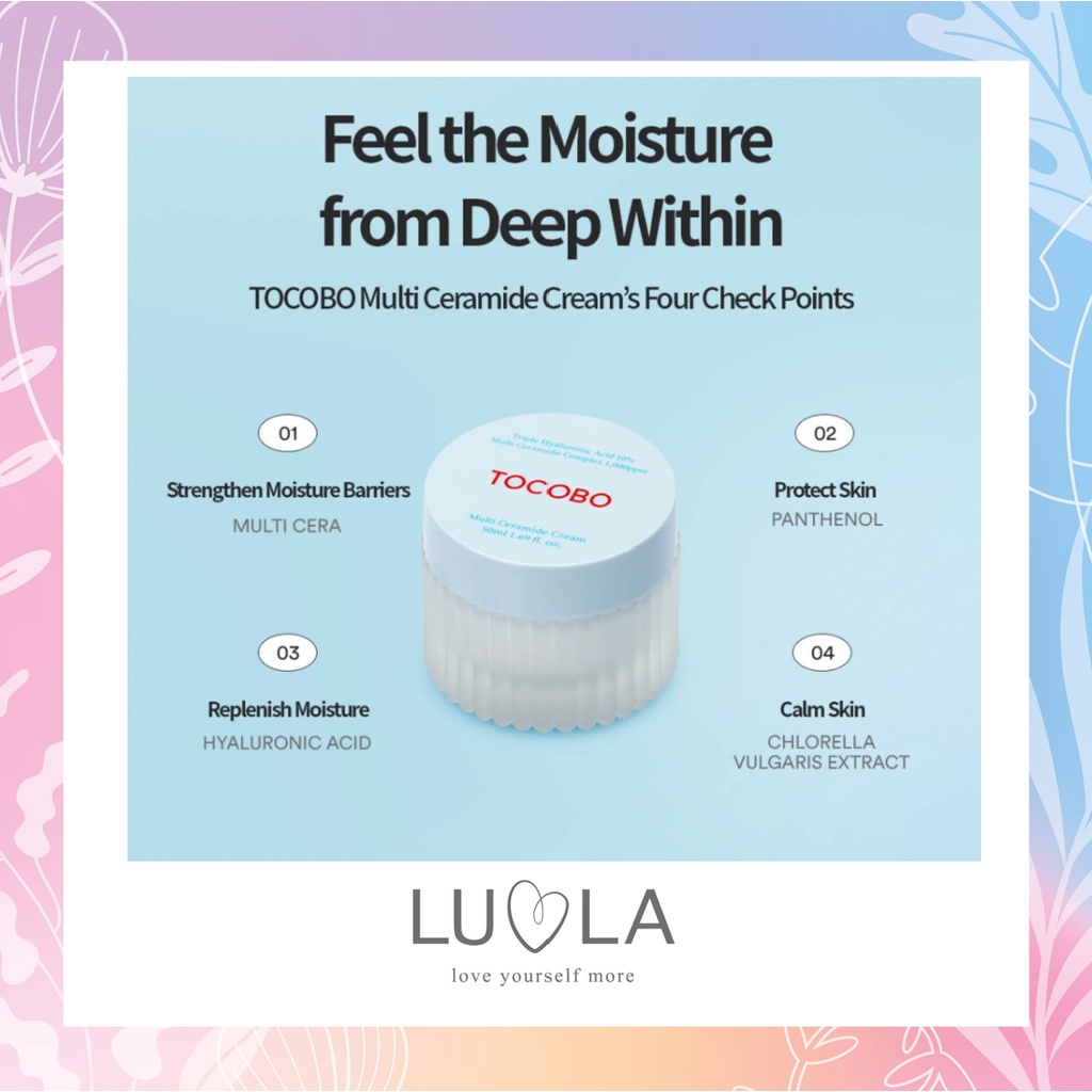 TOCOBO (Multi Ceramide Cream 50ml) | Shopee Malaysia