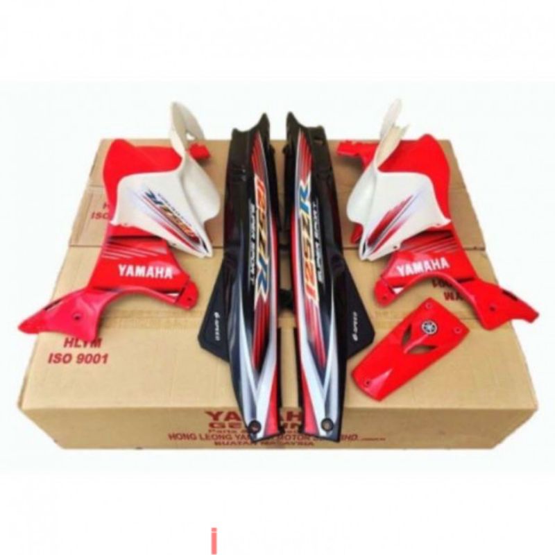 COVERSET ORIGINAL HLY 125ZR MERAH ROBOT | Shopee Malaysia