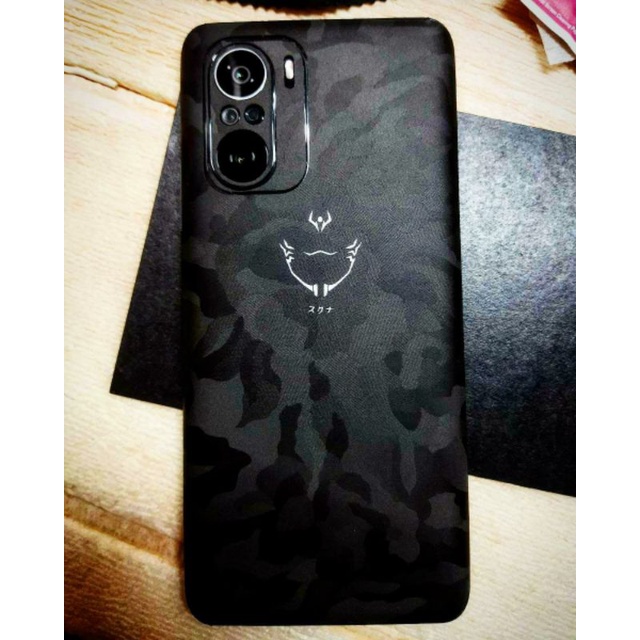 Poco F5/F4/F3 Black Camouflage Premium Wrap Skin | Shopee Malaysia